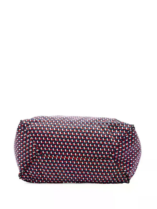 Prada 2013-2026 Tessuto Stampato Octagon Satchel