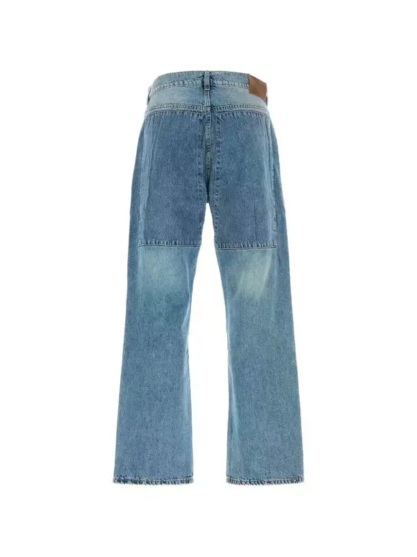 Our Legacy Logo-patch Bootcut Jeans