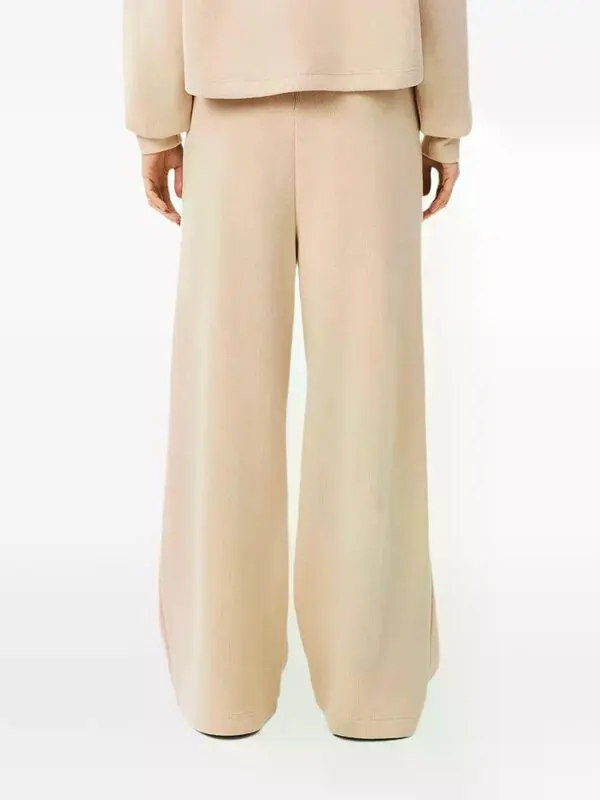 Lacoste Pleated Ribbed-knit Track Pants