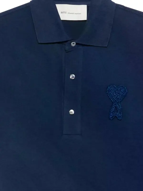 AMI Paris De Coeur Polo Shirt