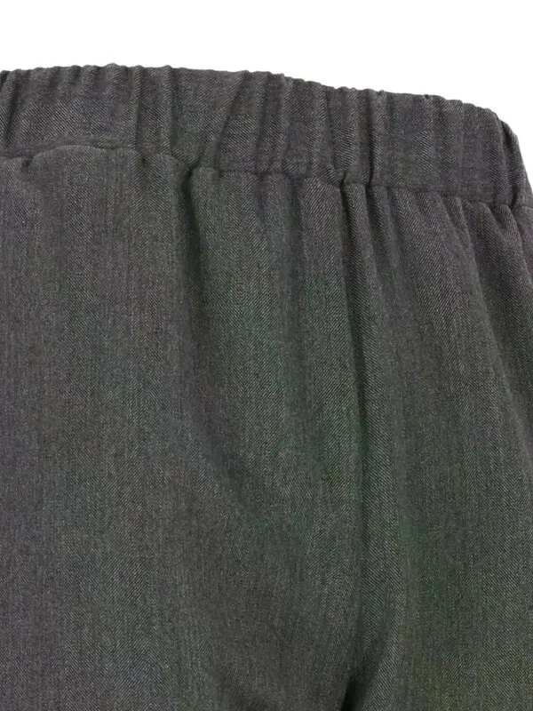 Dusan Elasticated-waistband Tapered Trousers