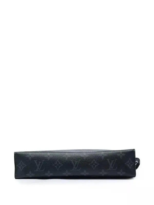 LOUIS VUITTON 2018 Monogram Eclipse Pochette Voyage Mm Clutch Bag