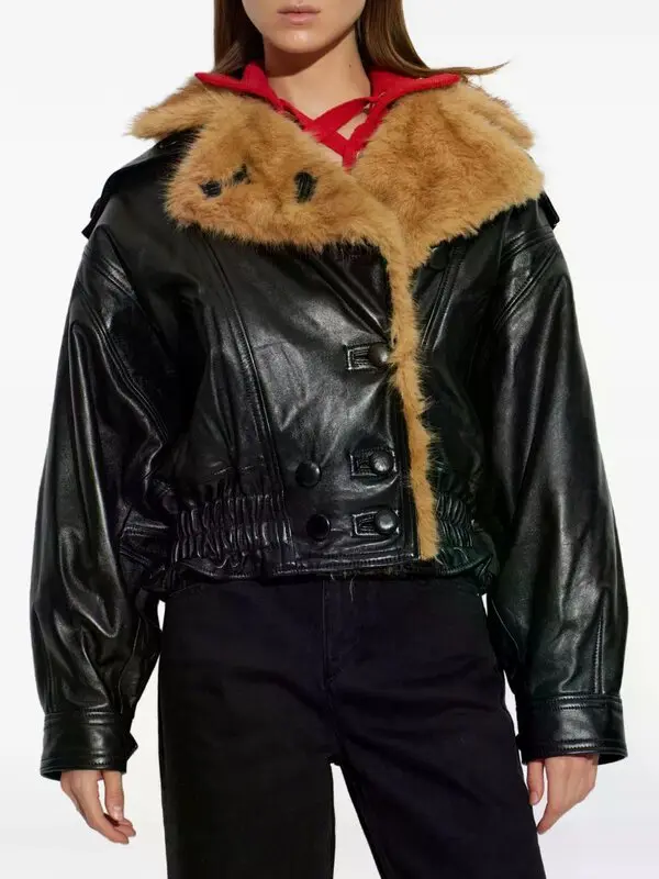 Isabel Marant Étoile Valina Leather Coat