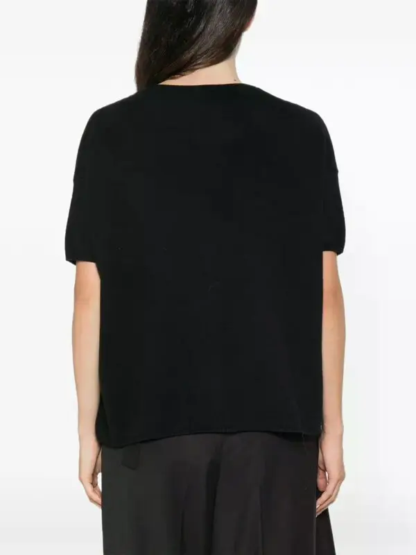 C.T.PLAGE Short-sleeve Cashmere Sweater