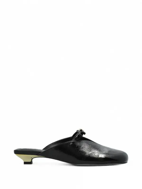 GANNI Bow-detail Mules