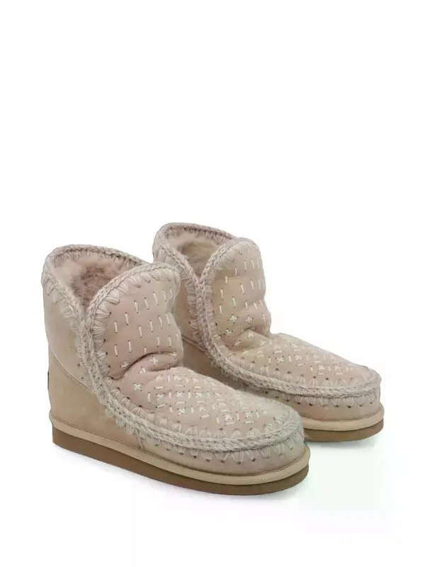 Mou Eskimo 18 Sashiko Ankle Boots