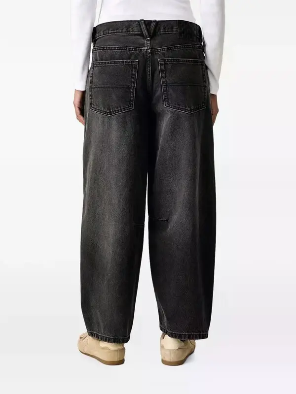 VANS Faded-effect Panelled Jeans