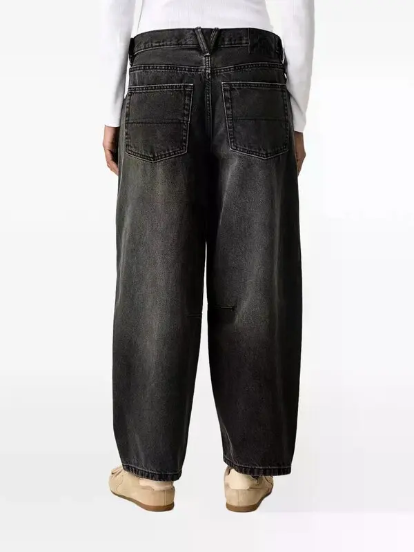VANS Faded-effect Panelled Jeans