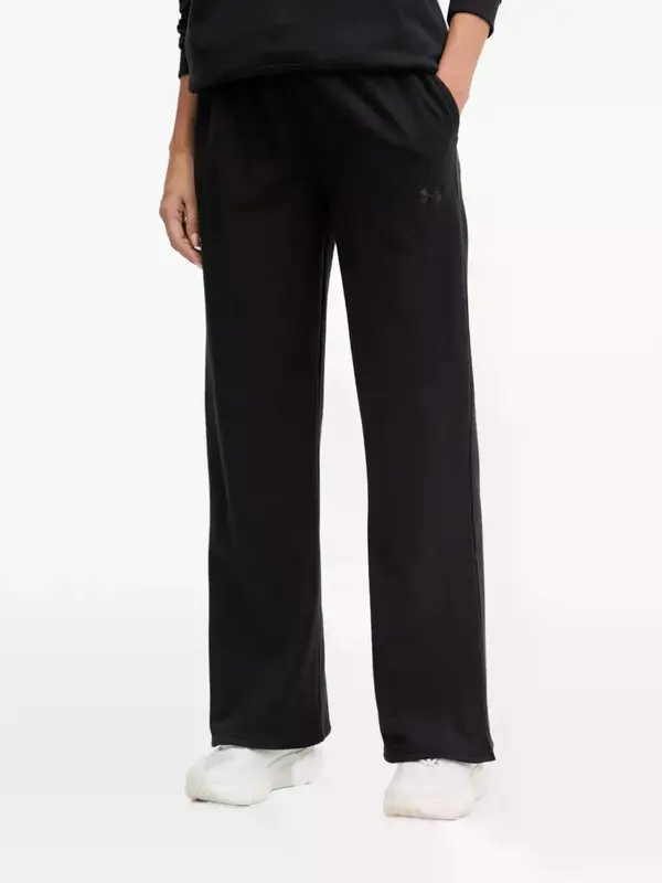 Under Armour Icon Vida Logo-embroidered Wide-leg Track Pants