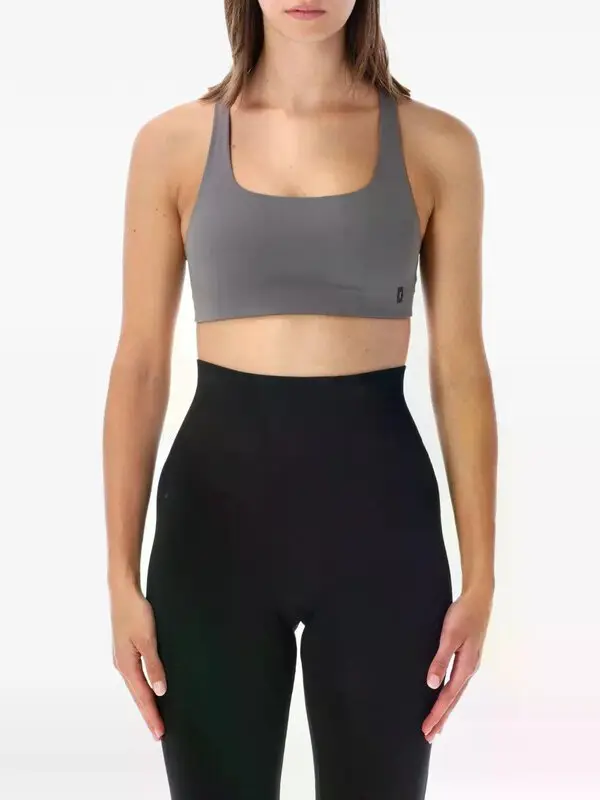 On Studio Criss-cross Sports Bra - Grey