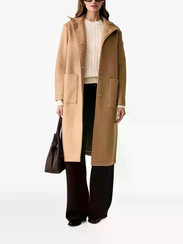COLMAR Button-fastening Patch-pocket Coat - Neutrals