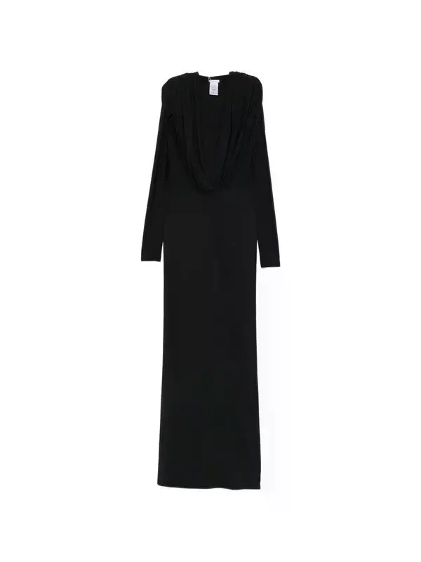 AMAZUIN Rasha V-neck Ruched Maxi Dress