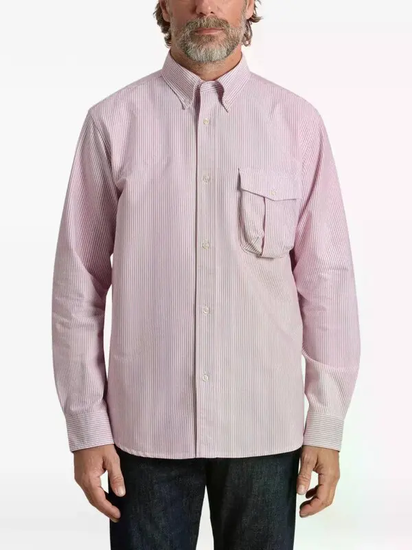 Woolrich Striped Long-sleeve Shirt