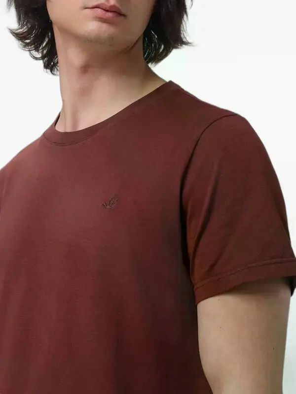 BROOKSFIELD Embroidered-logo T-shirt