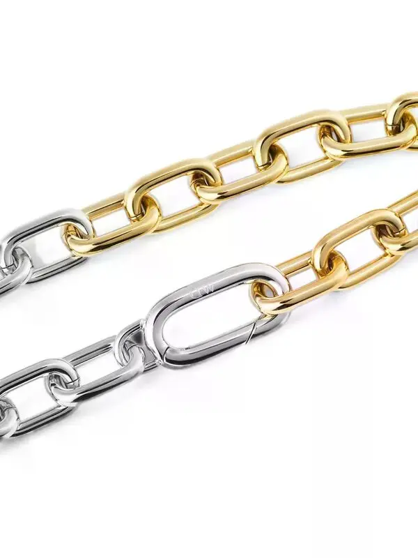 DANIEL WELLINGTON Contrast Two-tone Link Bracelet