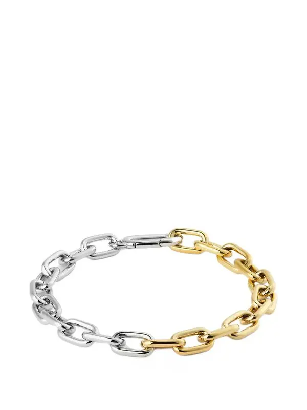 DANIEL WELLINGTON Contrast Two-tone Link Bracelet - Gold