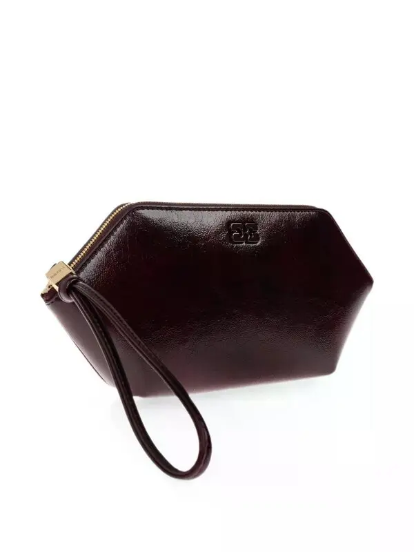 GANNI Logo-plaque Make-up Bag