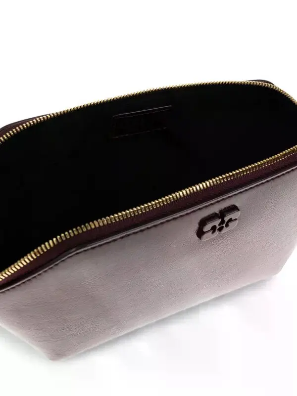GANNI Logo-plaque Make-up Bag