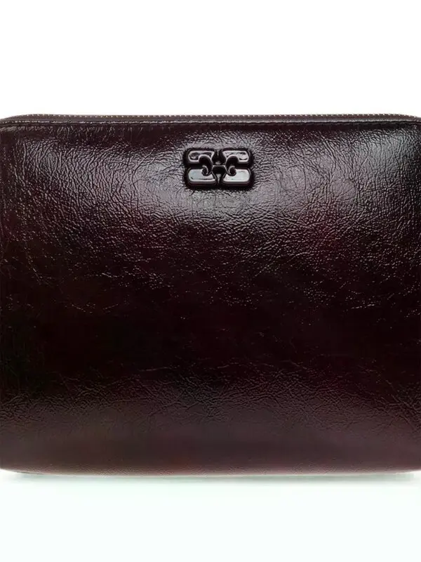 GANNI Logo-plaque Make-up Bag