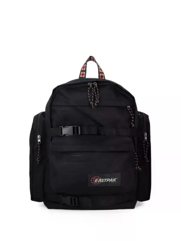 EASTPAK Killington Buckle-strap Logo-patch Backpack - Black