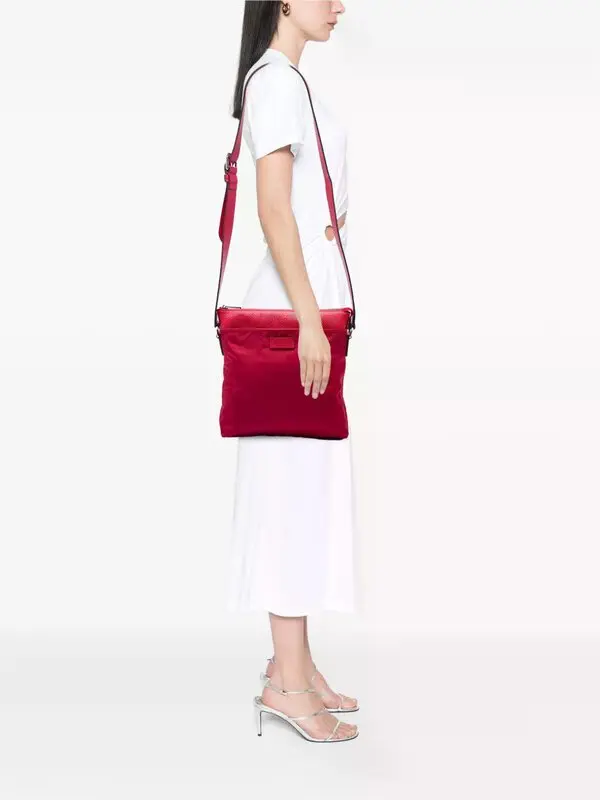 Gucci 2016-2026 Gg Nylon Flat Messenger Bag Crossbody Bag