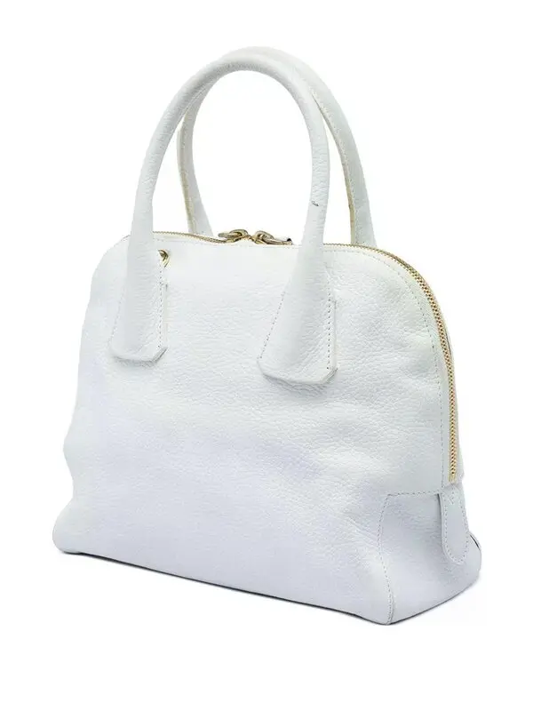 Burberry 2000-2017 Small Grained Calfskin Greenwood Satchel