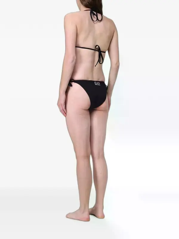EA7 Logo-print Triangle Bikini