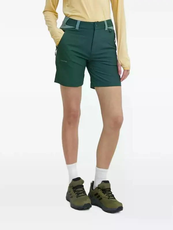 VIKING Logo-print Zip-pocket Shorts - Green