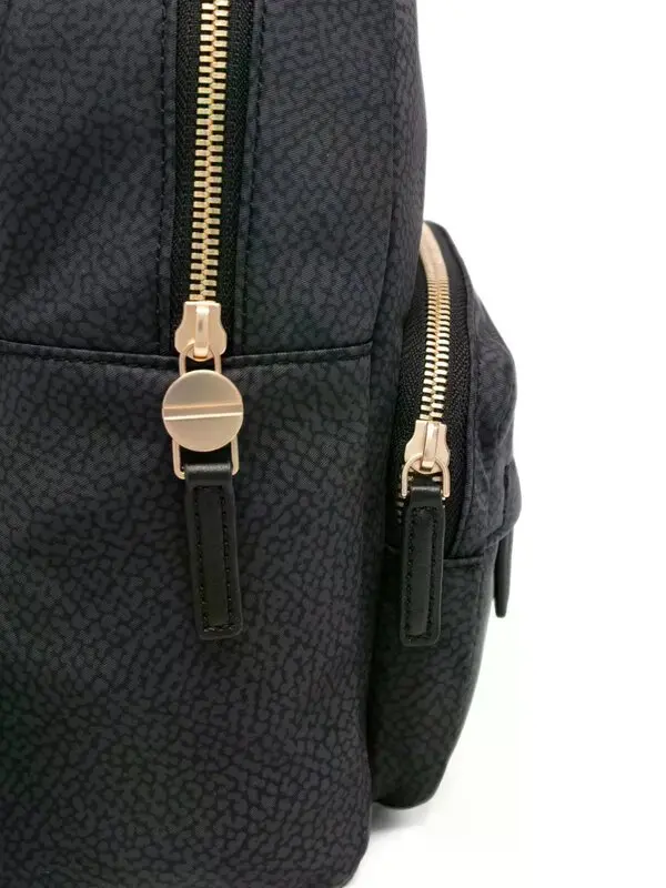 Borbonese Graffiti-print Backpack