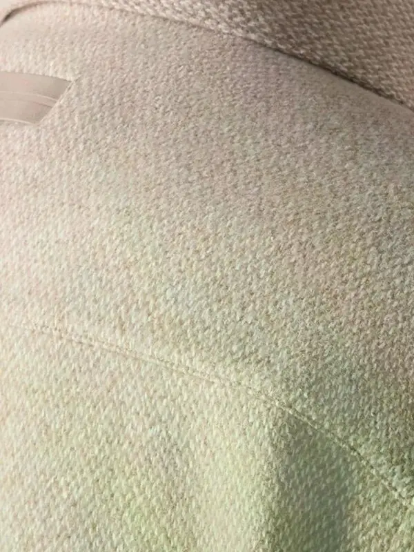 Zegna Light Beige Cashmere And Silk Overshirt