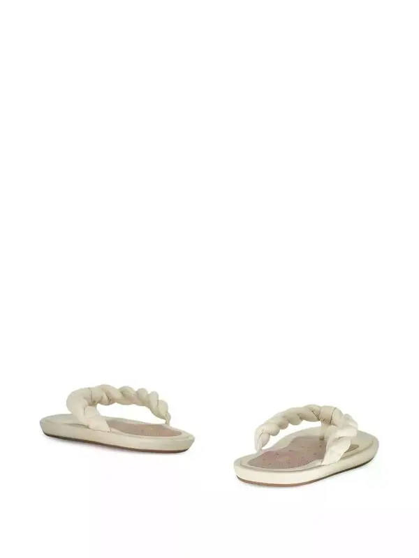 Red Valentino Braided Leather Sandals