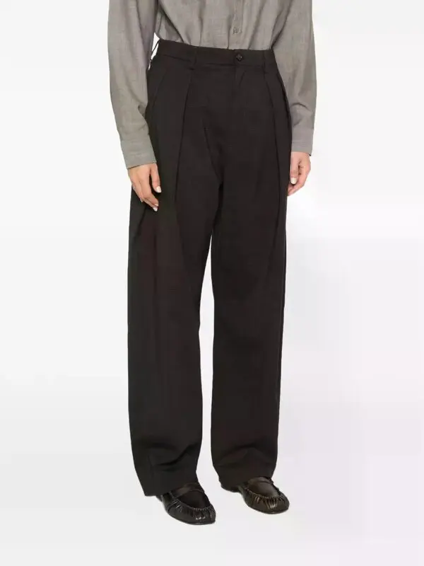 Barena Venezia Pleated Checked Trousers