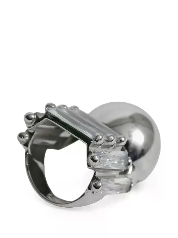 ALAN CROCETTI Armadillo Armour Ring - Silver
