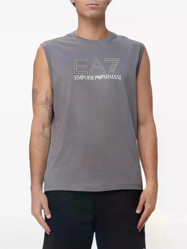 EA7 Visibility Logo-print Vest