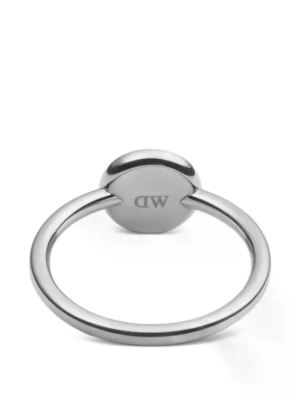 DANIEL WELLINGTON Audrey Tiger's Eye Crystal-embellished Ring - Silver