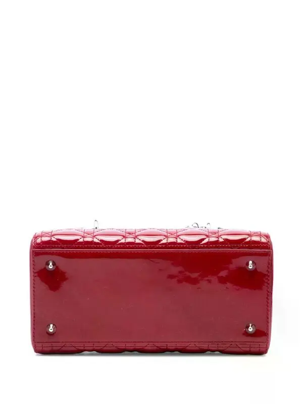 Dior 2013 Medium Patent Cannage Lady Satchel