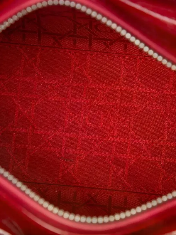 Dior 2013 Medium Patent Cannage Lady Satchel