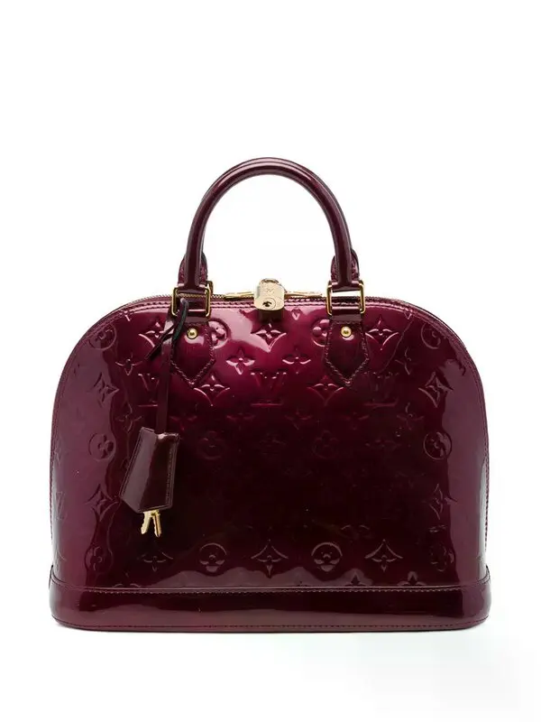 LOUIS VUITTON 2013 Monogram Vernis Alma Pm Handbag