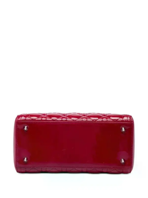 Dior 2013 Medium Patent Cannage Lady Satchel
