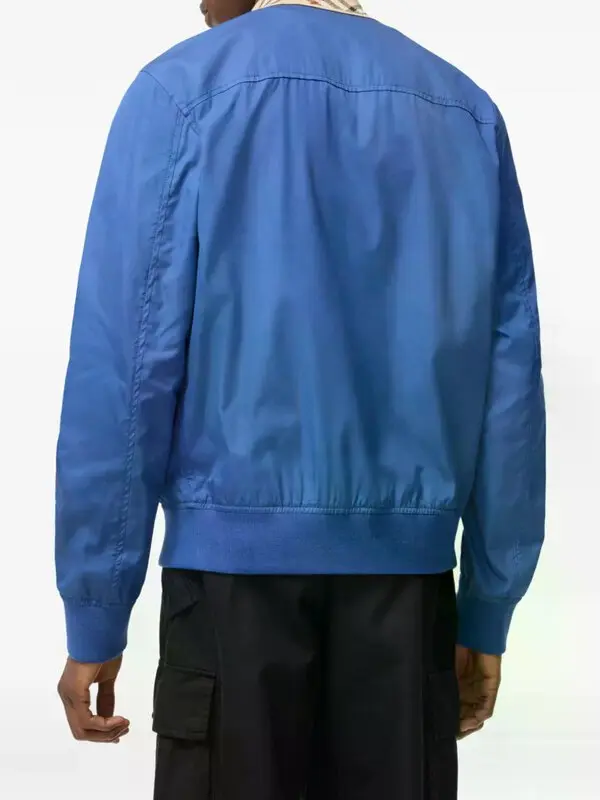 Burberry Gabardine Glenfields Bomber Jacket