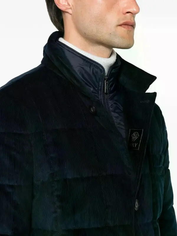 FAY Quilted Corduroy Jacket