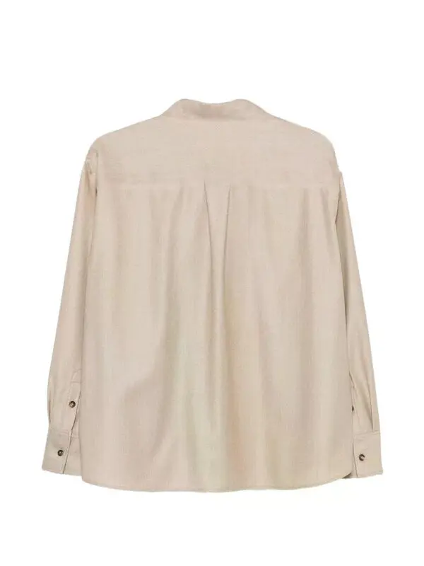 Bogner Robyn Herringbone-weave Flap-pocket Shirt
