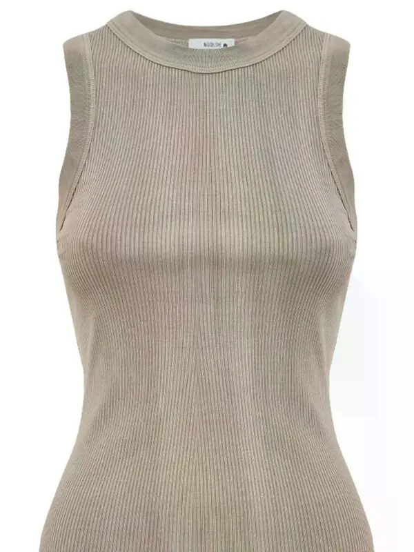 AGOLDE Leigh Ribbed Tank Top