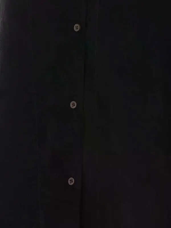 UMA WANG Jacquard-patterned Long-sleeve Shirt - Black