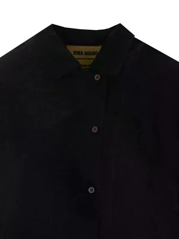 UMA WANG Jacquard-patterned Long-sleeve Shirt