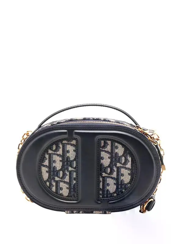 Dior 2000-2026 Oblique Canvas Cd Oval Satchel