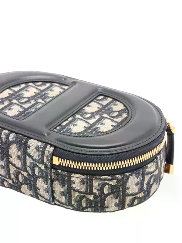 Dior 2000-2026 Oblique Canvas Cd Oval Satchel