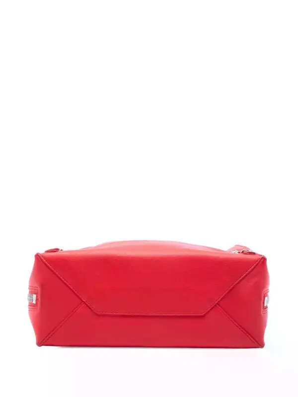 Balenciaga 2018 Mini Leather Papier A6 Zip Around Satchel