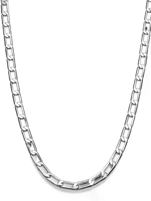 MARIA BLACK Brick Link-chain Necklace - Silver