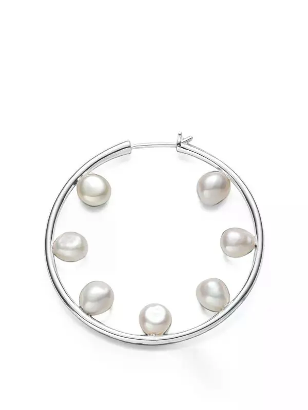 MARIA BLACK Baroque Neo Hoop Earring